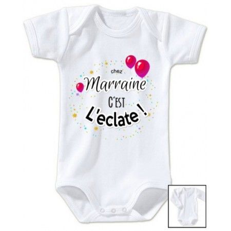 Body de bébé chez marraine c’est l’éclate fille